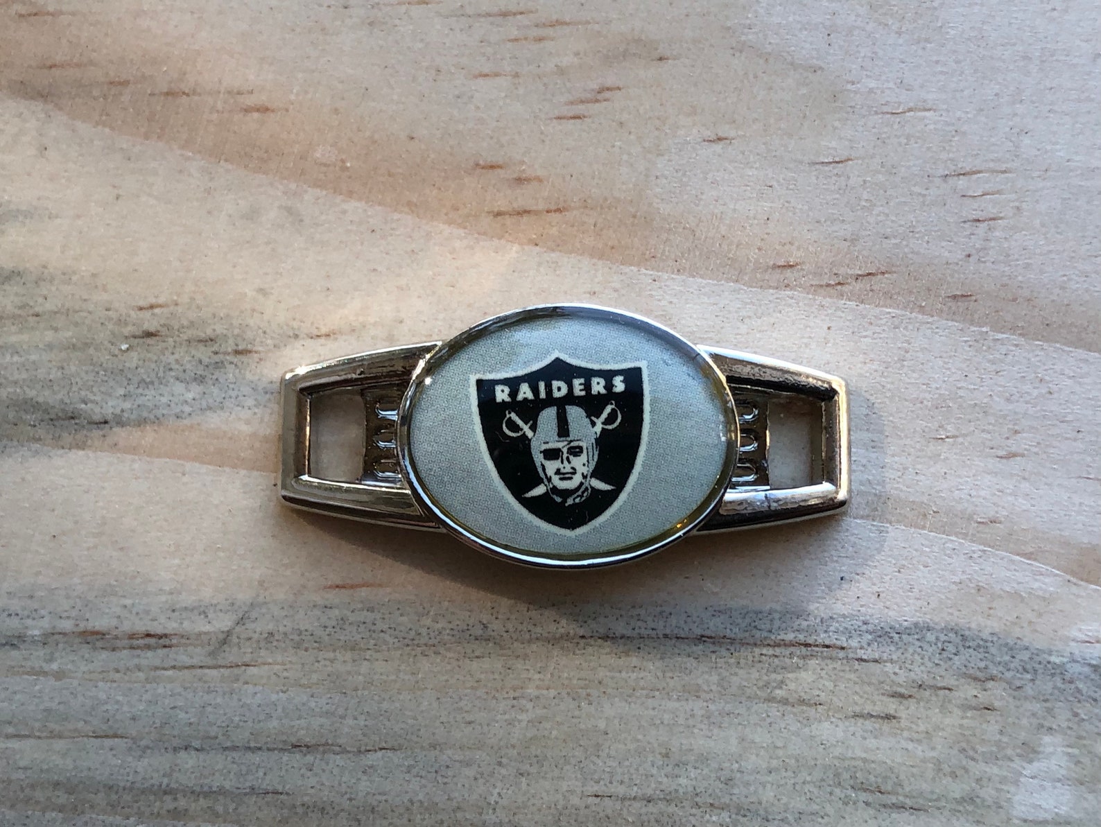Raiders Officially Licensed Shoelace Charm - Etsy