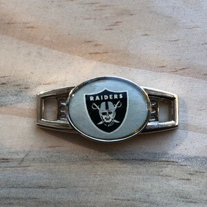 Raiders Officially Licensed Shoelace Charm - Etsy
