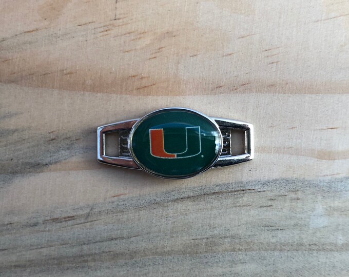 Miami Hurricanes Officially Licensed Shoelace Charm - Etsy