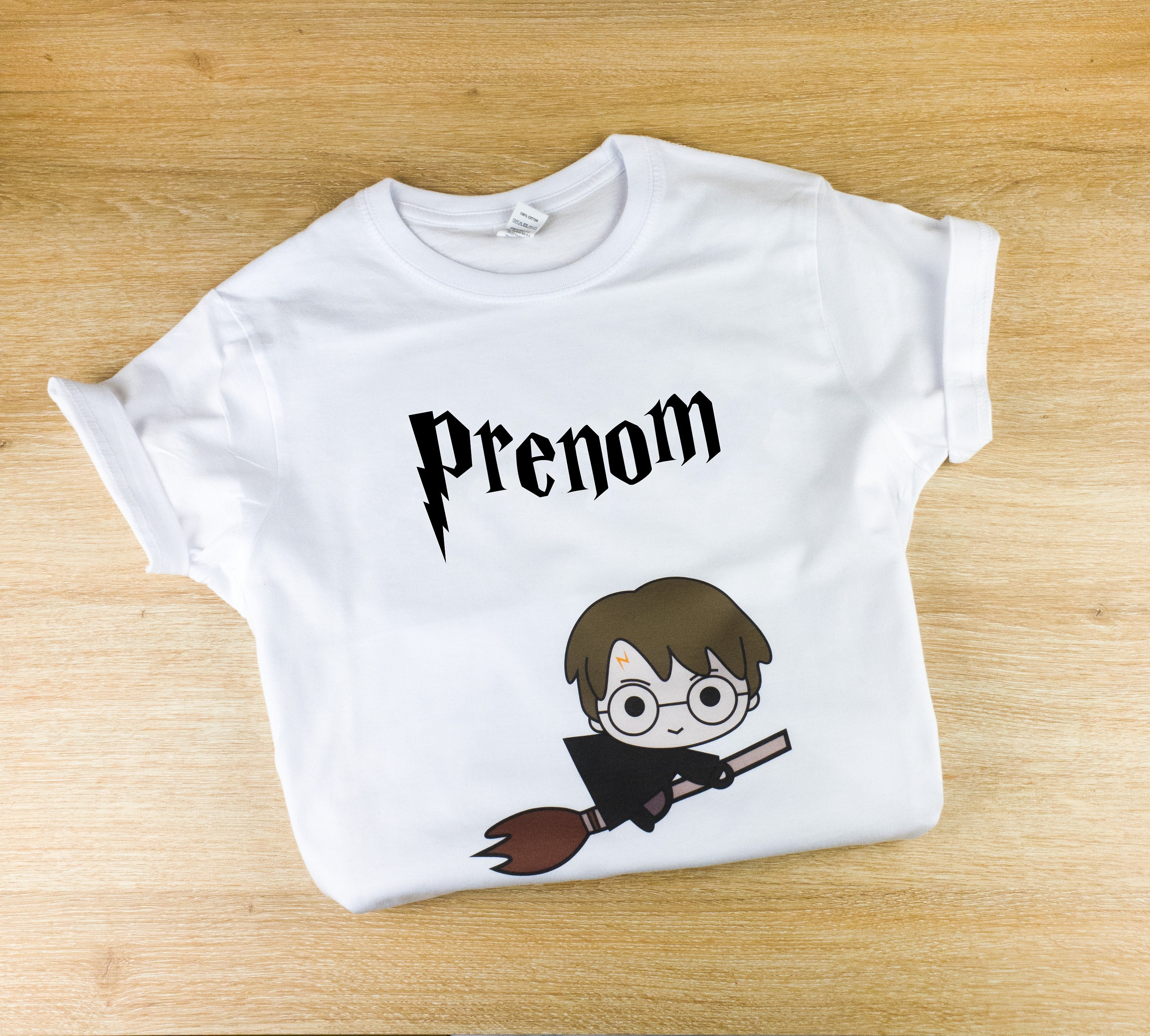 T-shirt Harry Potter personnallisé /T-shirt avec prénom thème | Etsy