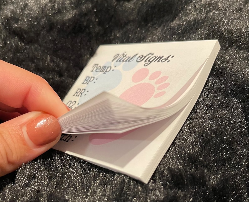 NICU Vital Signs Sticky Notes - Etsy