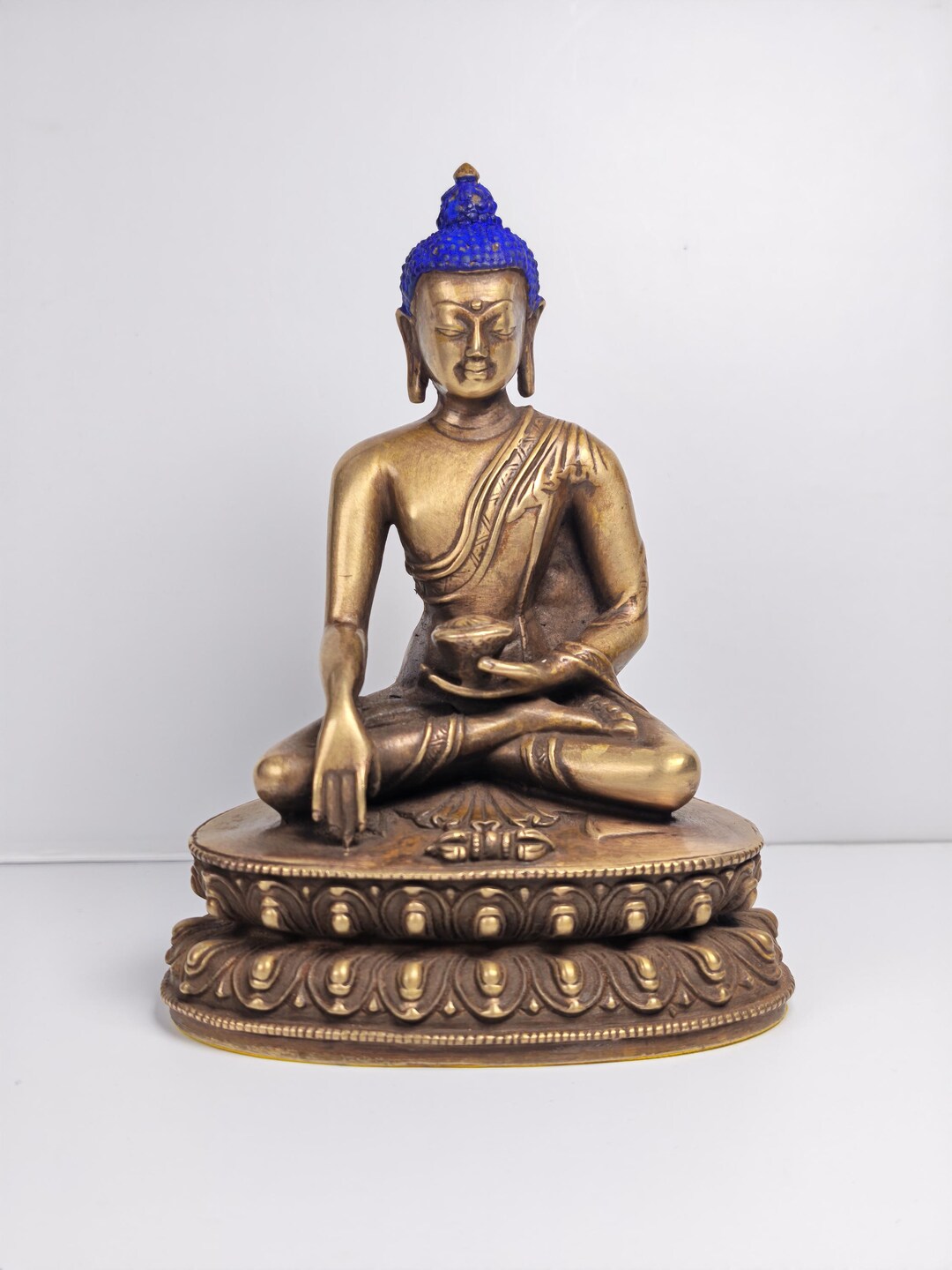 Authentic Shakyamuni Statue - Scared Tibetan Statue - Fully Consecrated ...