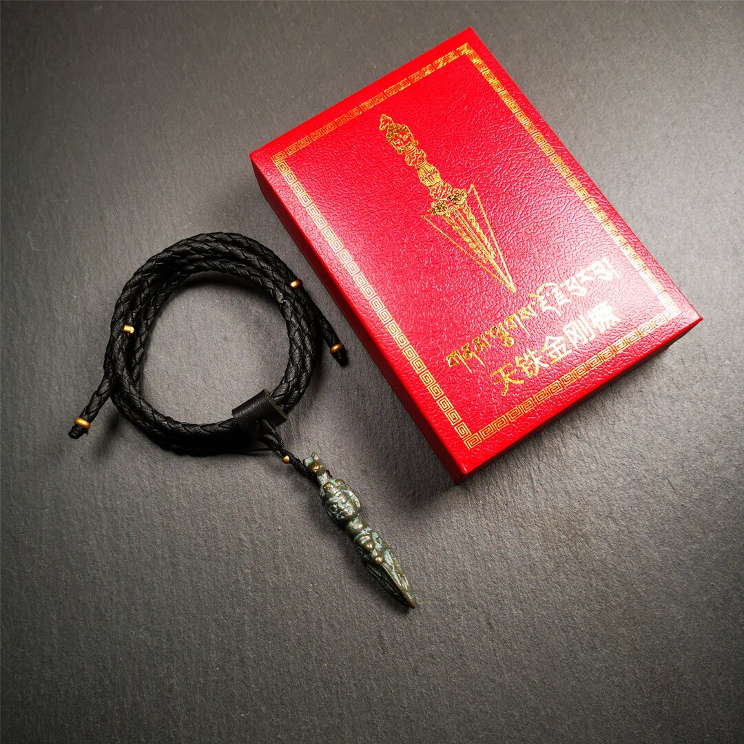 Gandhanra Vintage Thokcha Phurba Amulet,mahakala Kila,kilaka Pendant Necklace,made by Famous ...