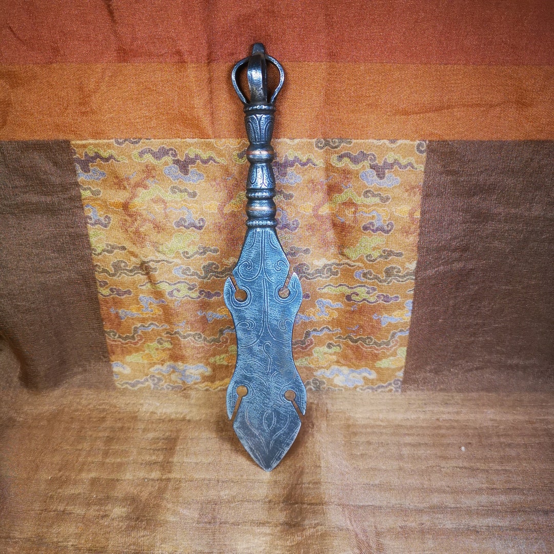 Gandhanra Tibetan Amulet Kila Dagger (dorje Phurba),dharma Ritual,altar ...
