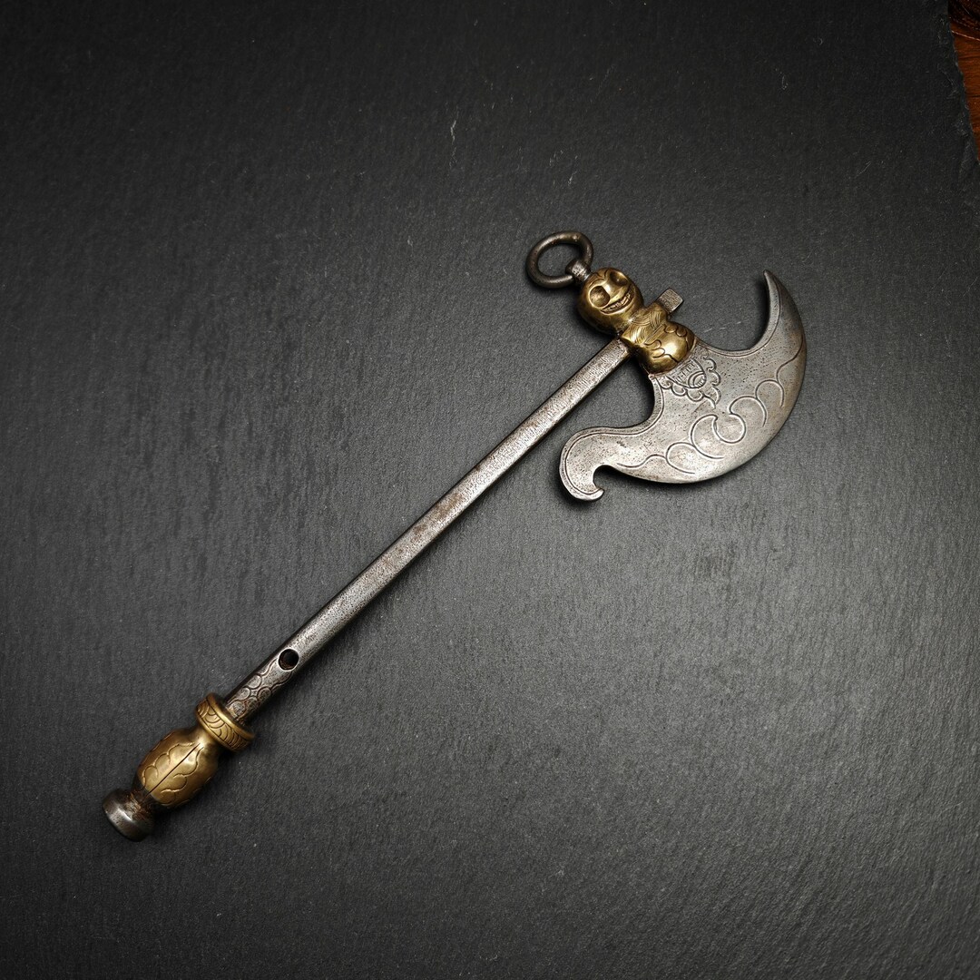 Buy Long Handle Kartika - Tibetan Buddhist Ritual Implement - Made of ...