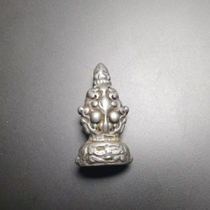 Gandhanra Antique Tibetan Buddhist Amulet,triratna,symbol of the Three ...