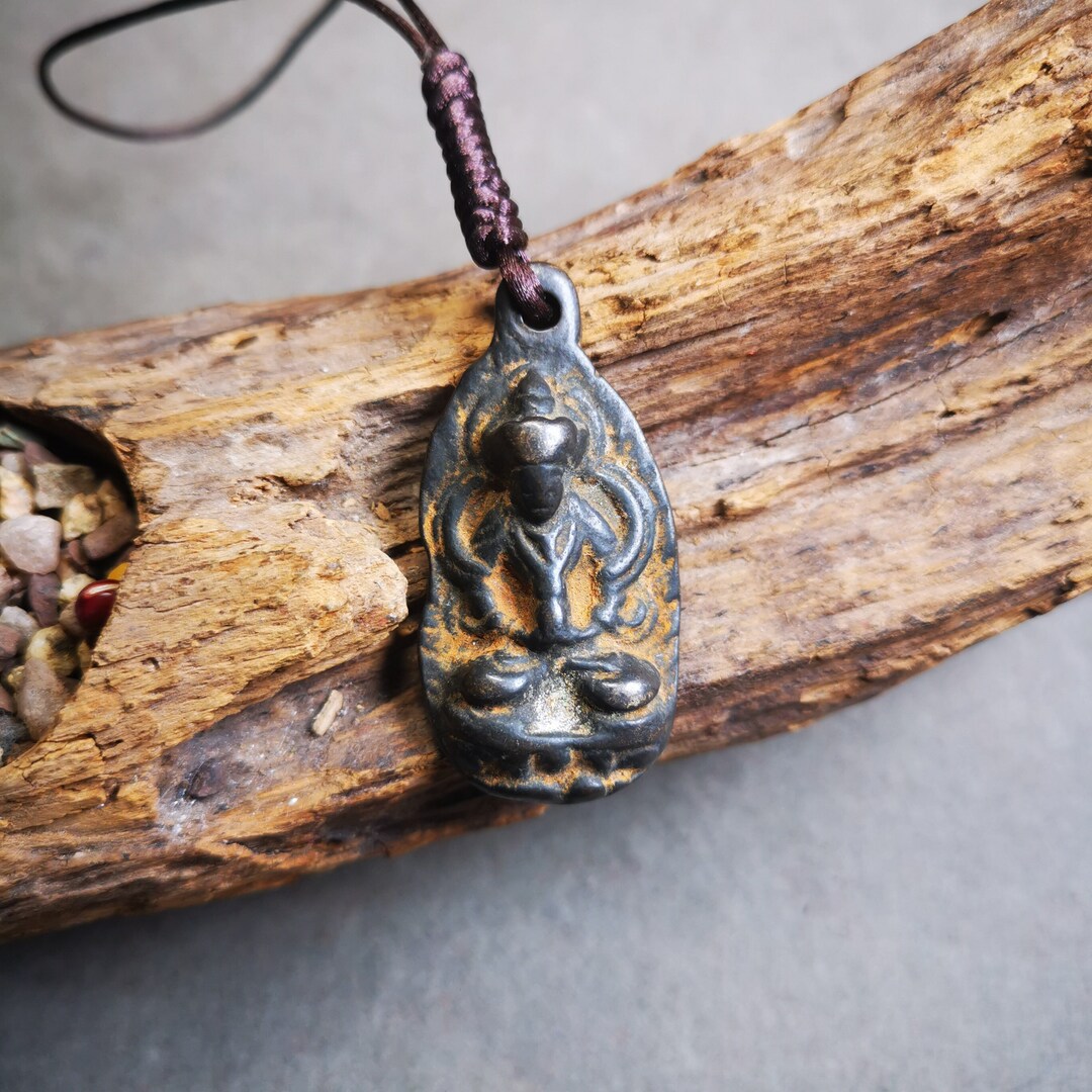 Gandhanra Antique Tibetan Buddhist Statue Badge,amitayus, Buddha of ...