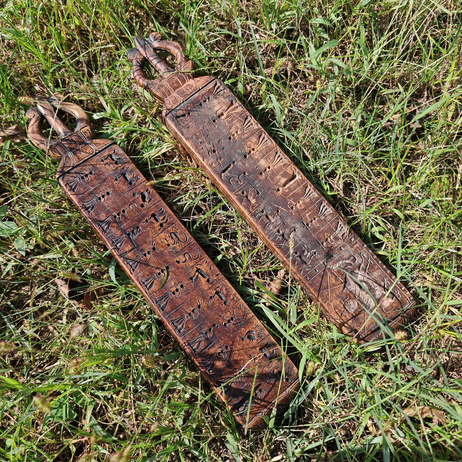 Gandhanra Antique Tibetan Buddhist Zanpar Wooden Mold Stick,dharma ...