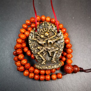 Gandhanra Old Mini Tibetan Buddha Statue Pendant, Skull Masters of ...