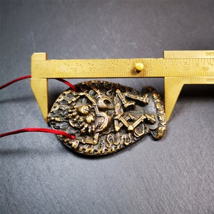 Gandhanra Old Mini Tibetan Buddha Statue Pendant, Skull Masters of ...