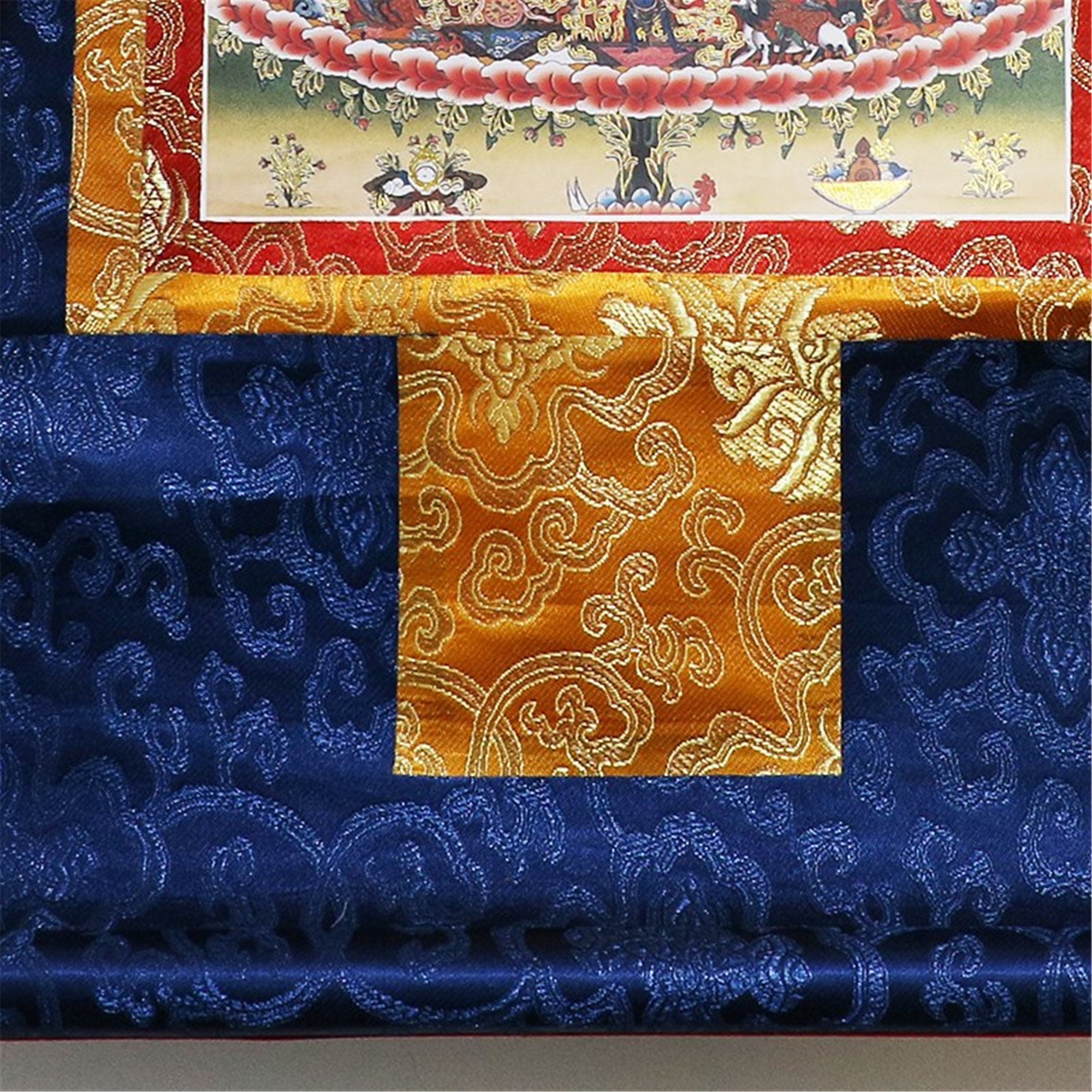 Karma Kagyu on Refuge Tree Thangka Brocadekamtsang - Etsy Australia