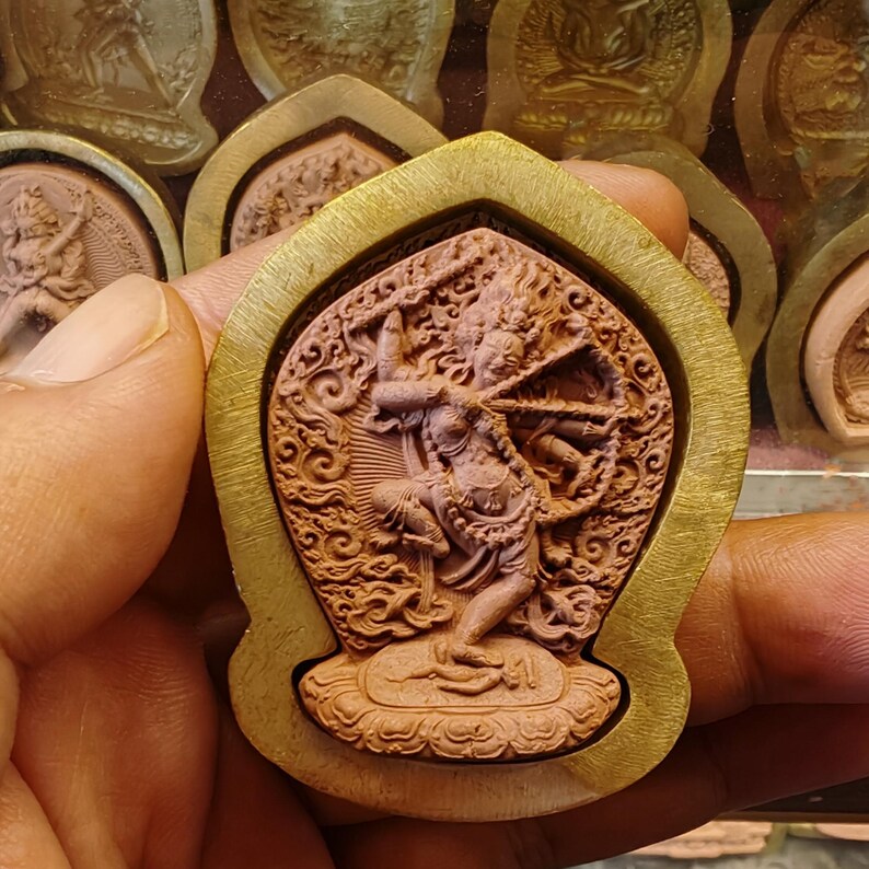 Kurukulla Tsa Tsa Mold -4.5cm Height: Tibetan Buddha Statue Maker for ...