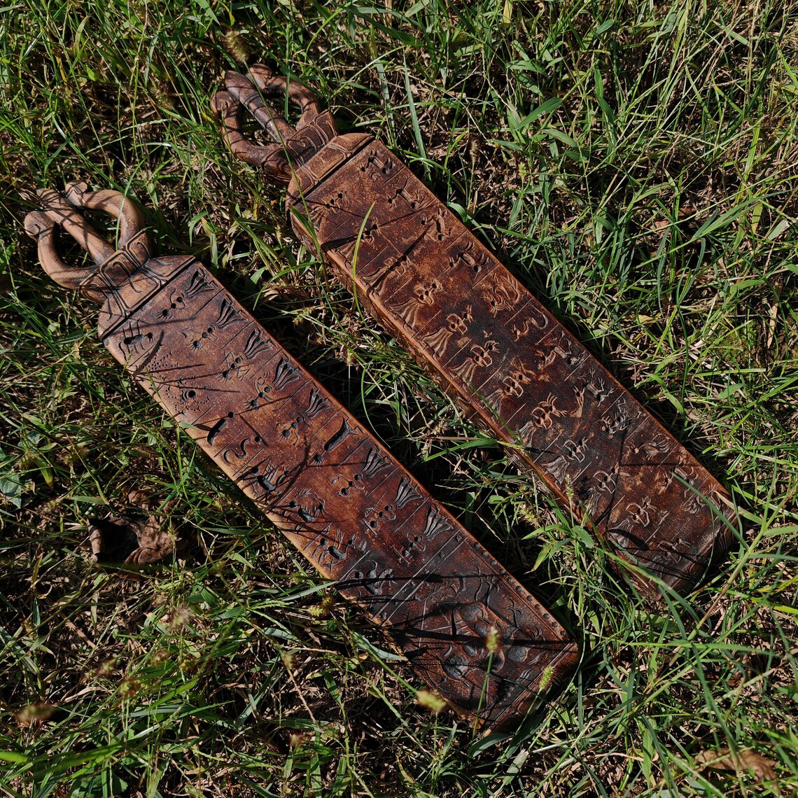 Gandhanra Antique Tibetan Buddhist Zanpar Wooden Mold Stick,dharma ...