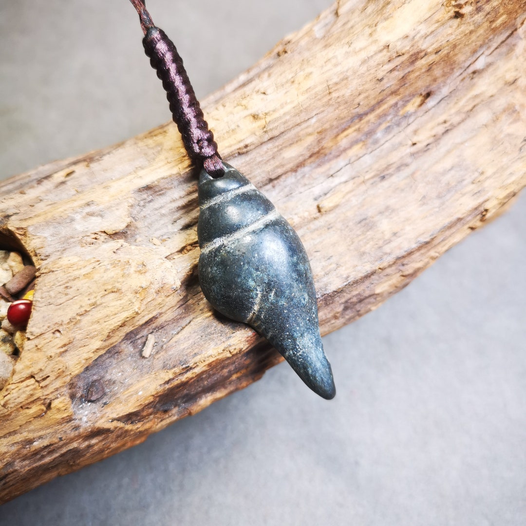 Gandhanra Antique Shankha(divine Conch) Badge,tibetan Buddhist ...