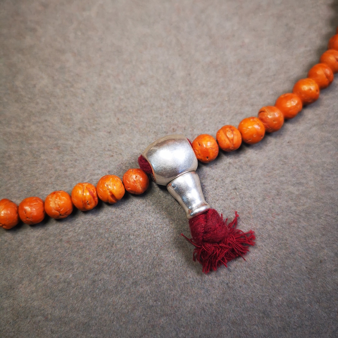 Gandhanra Tibetan Guru Bead,t-drilled 3-hole Prayer Bead,mala Bead ...