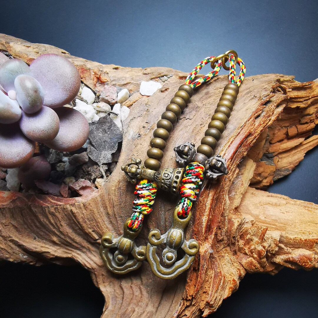 Gandhanra Handmade 5mm Tibetan Buddhist Mala Counters,prayer Bead ...