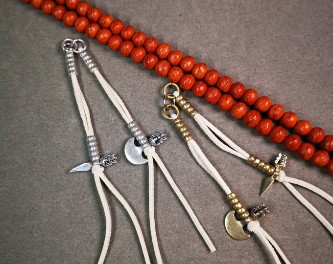 Bell & Dorje Copper Mala Counter for Mantra Reciter, Buddhist, Prayer ...