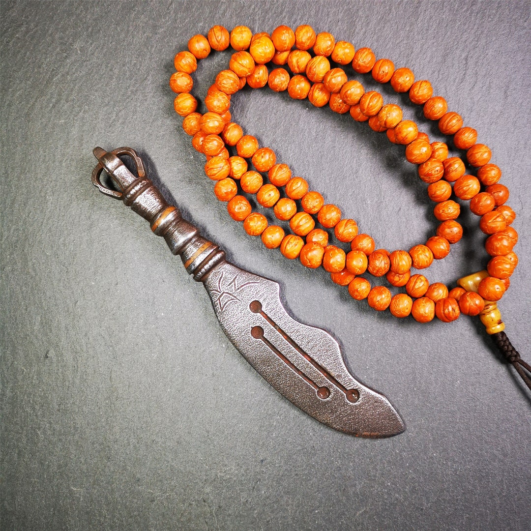 Gandhanra Tibetan Buddhism Ritual Implement,big Machete Knife,made of ...