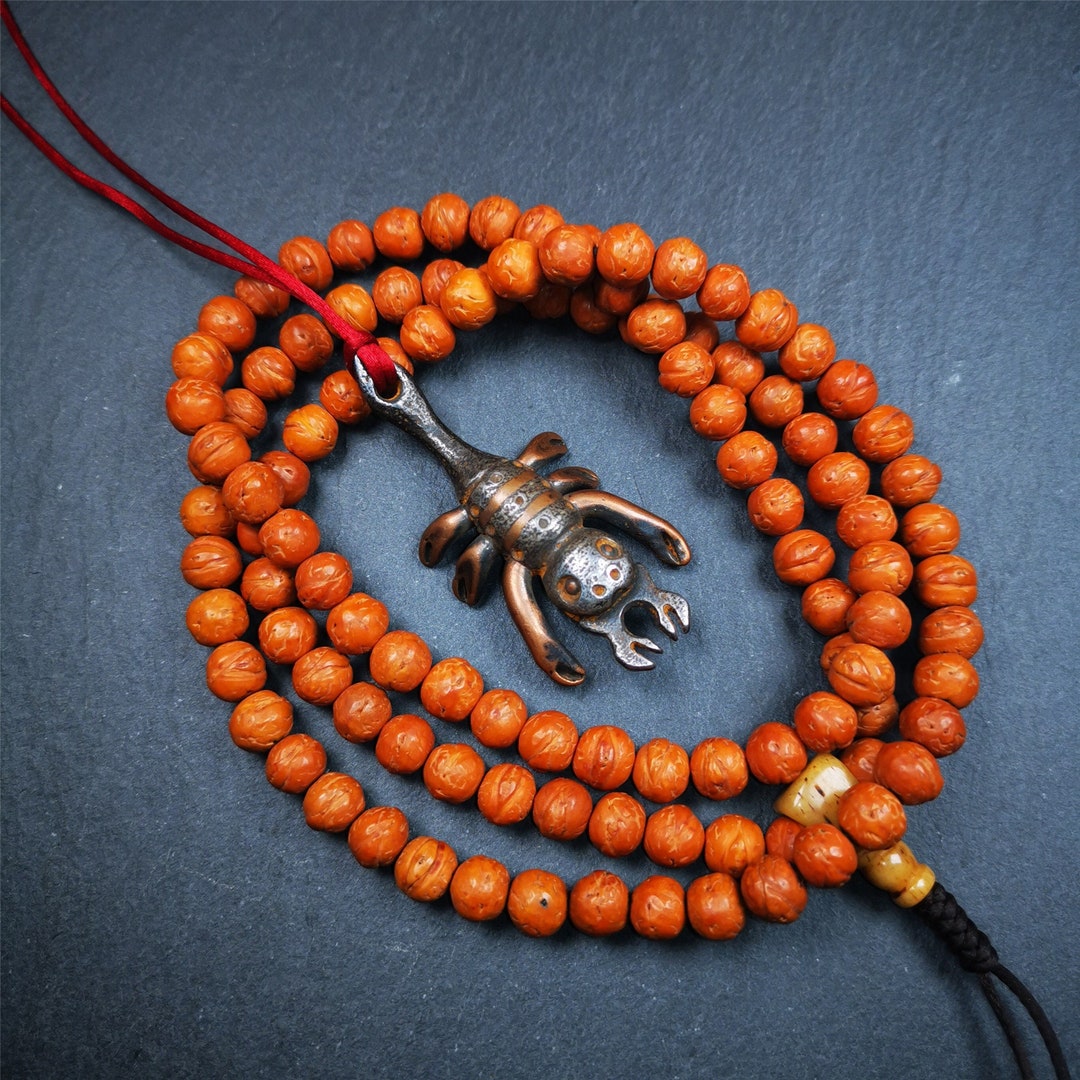 Gandhanra Handmade Tibetan Amulet,scorpion Guru of Padmasambhava ...