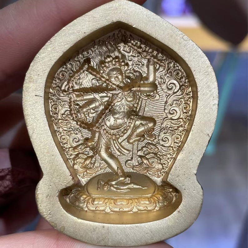 Kurukulla Tsa Tsa Mold -4.5cm Height: Tibetan Buddha Statue Maker for ...