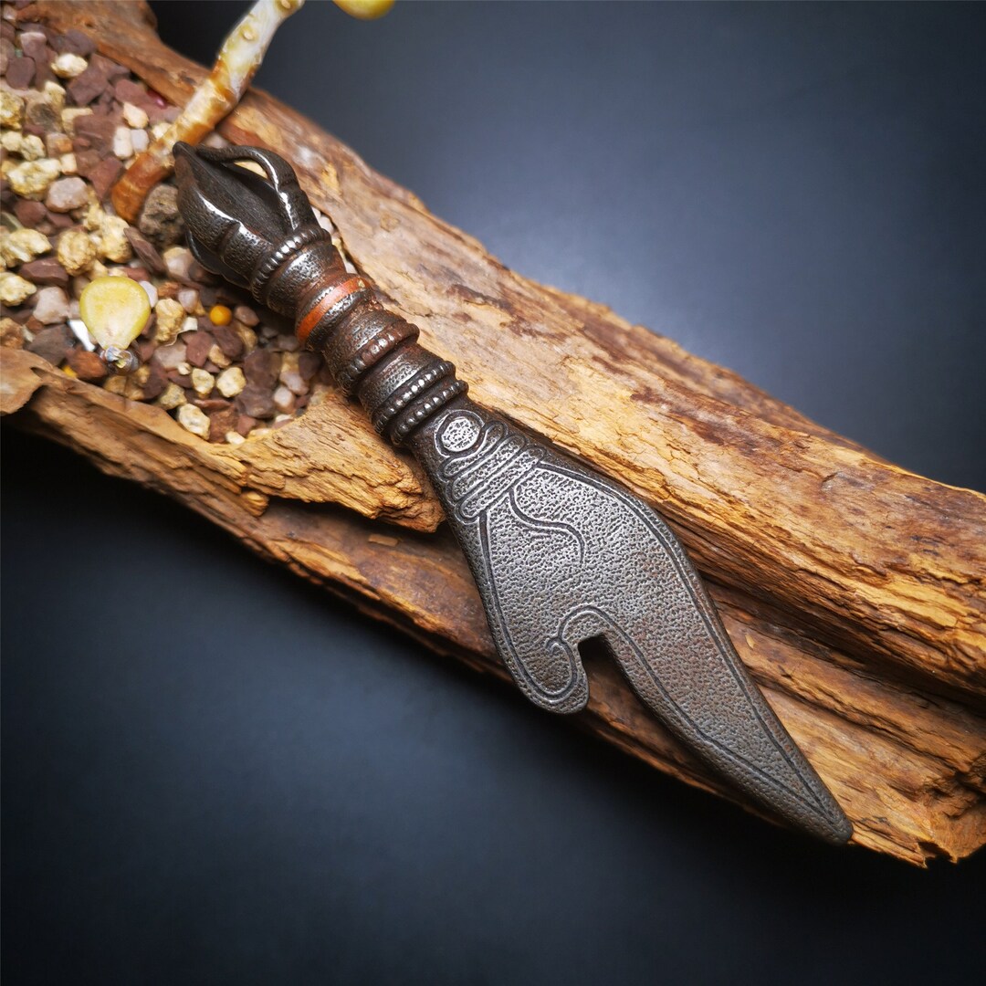 Gandhanra Tibetan Amulet Kila Dagger dorje Phurbaconch - Etsy