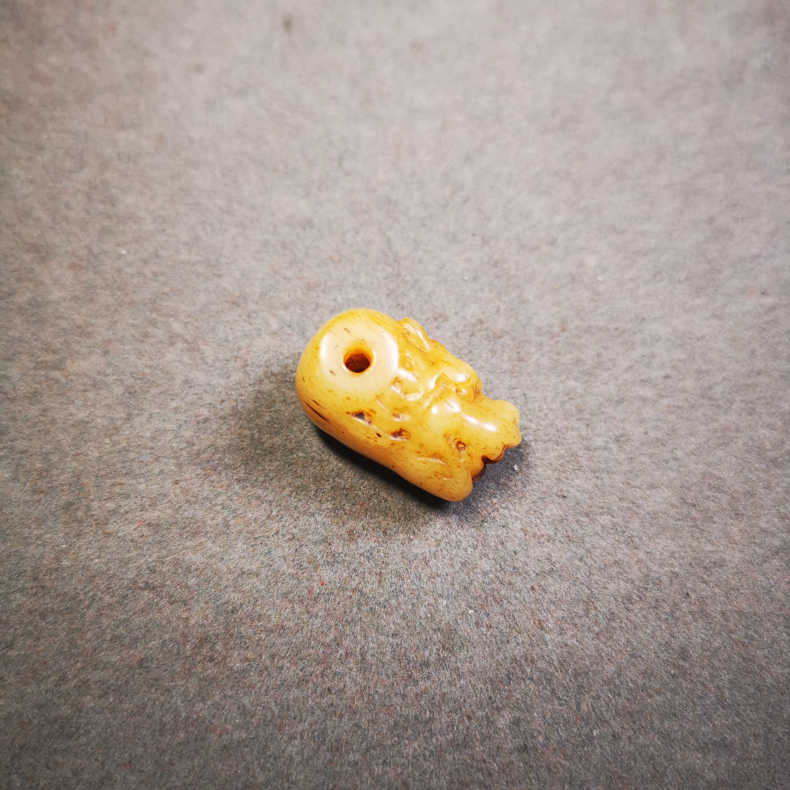 Gandhanra Tibetan Yak Bone Carved Dragon Shape Guru - Etsy