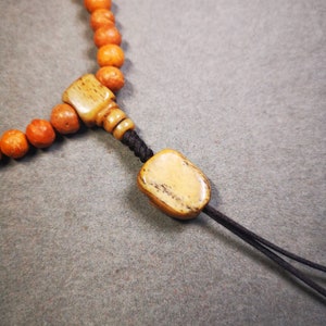 Gandhanra Handmade Tibetan Pendant Bead,bone Carved Spacer Bead for ...