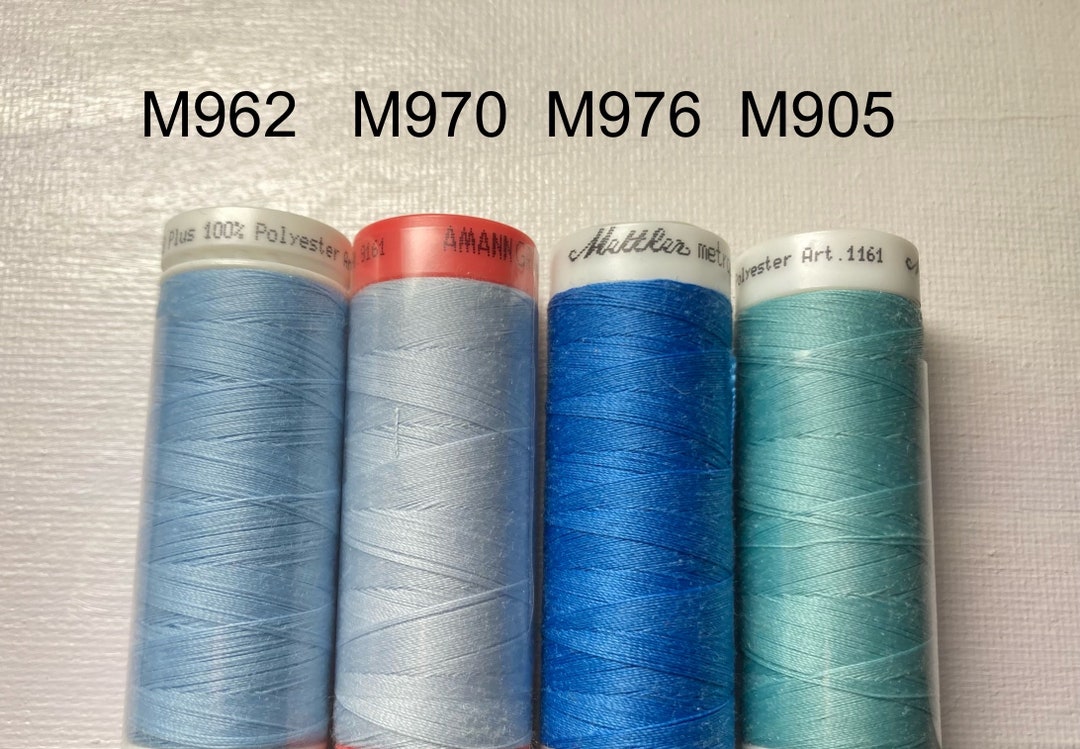 Mettler Metrosene Plus 100% Polyester Thread - Etsy