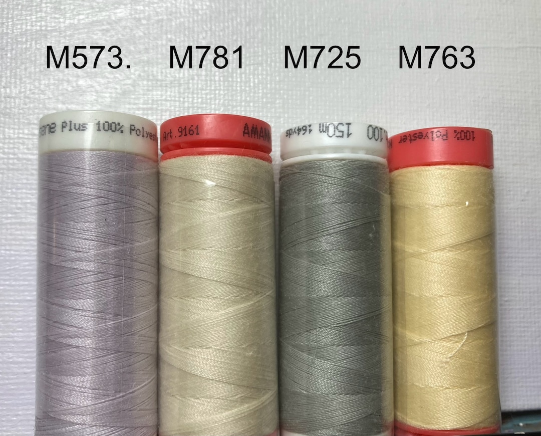 Mettler Metrosene Plus 100% Polyester Thread - Etsy