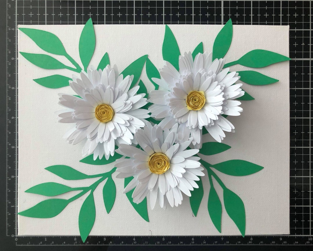 Flower Frame DIY Kit Paper Flowers - Etsy Canada