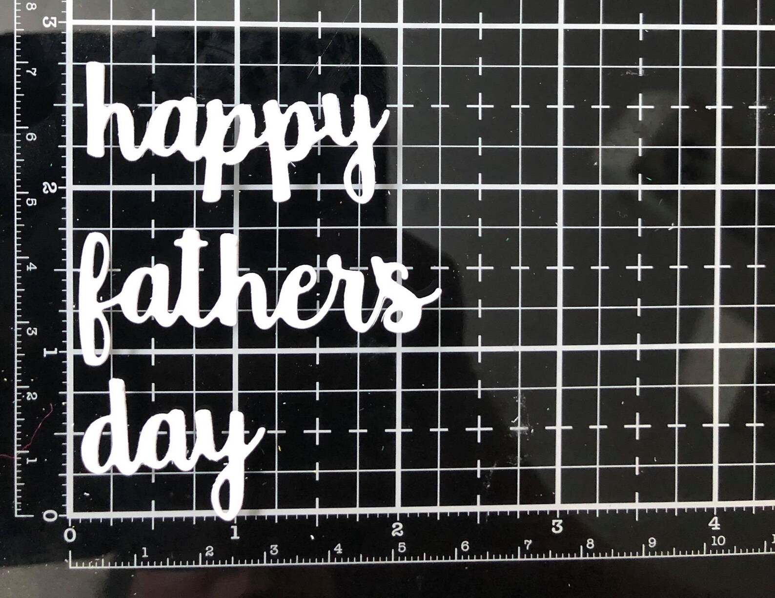 Sentiment Die Cut Out Words Cardstock | Etsy Canada