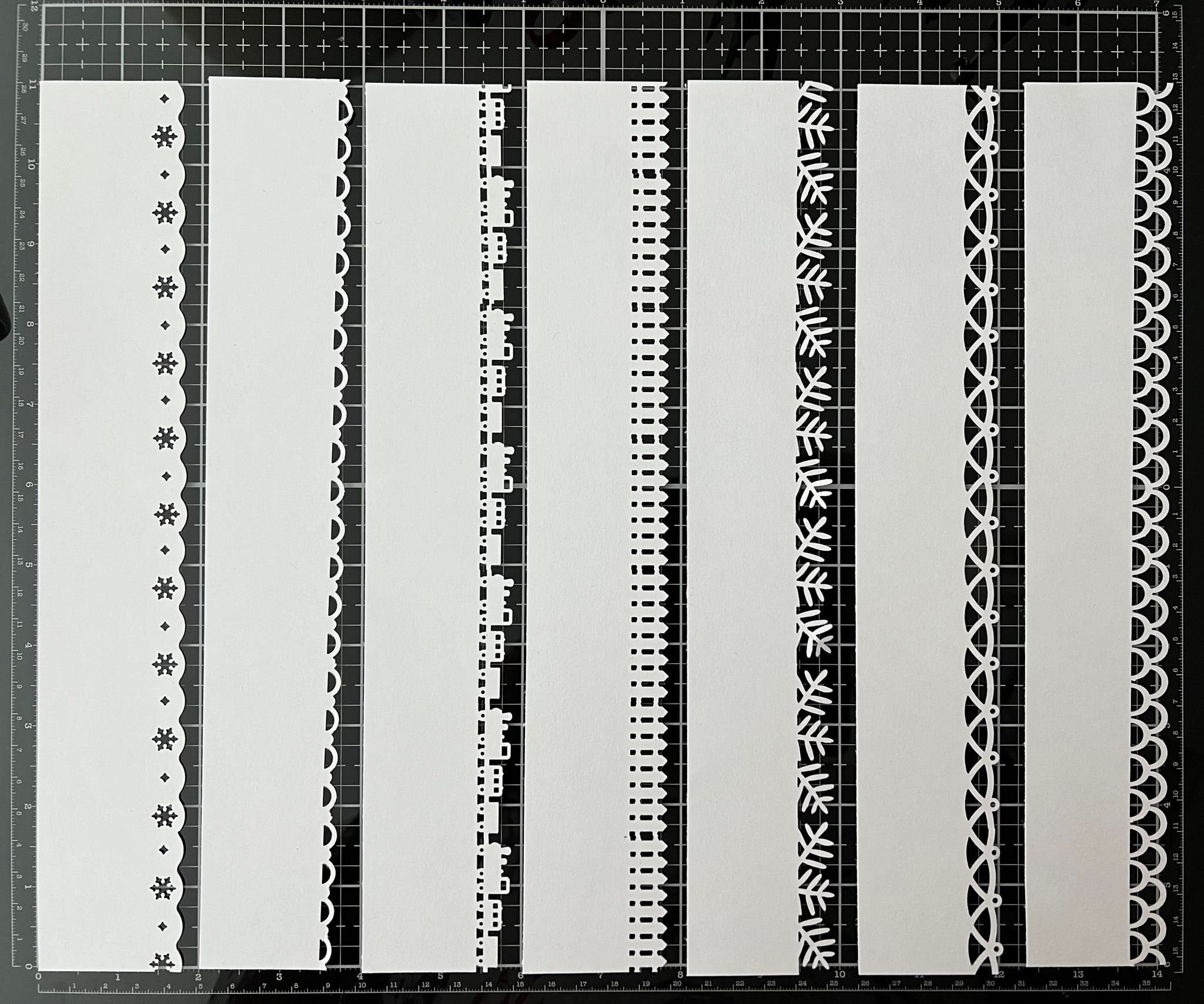 Border Punch Outs, Cardstock Paper - Etsy