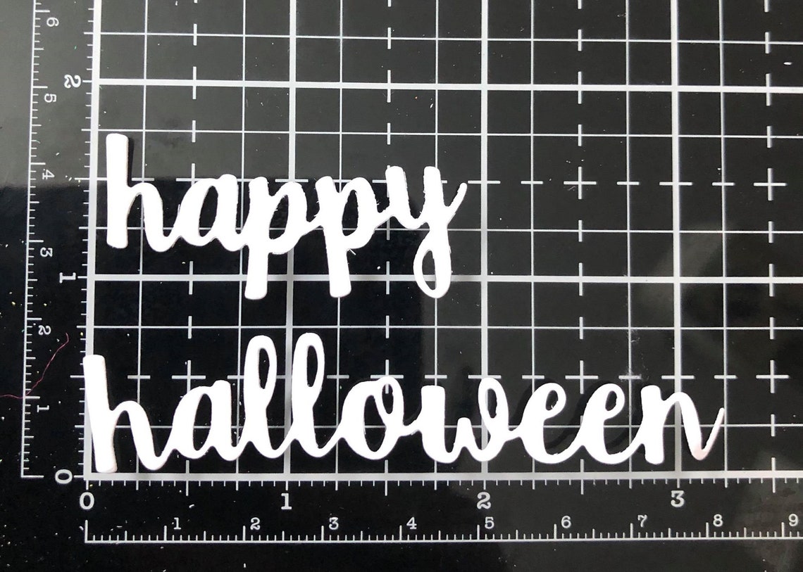 Sentiment Die Cut Out Words Cardstock | Etsy Canada