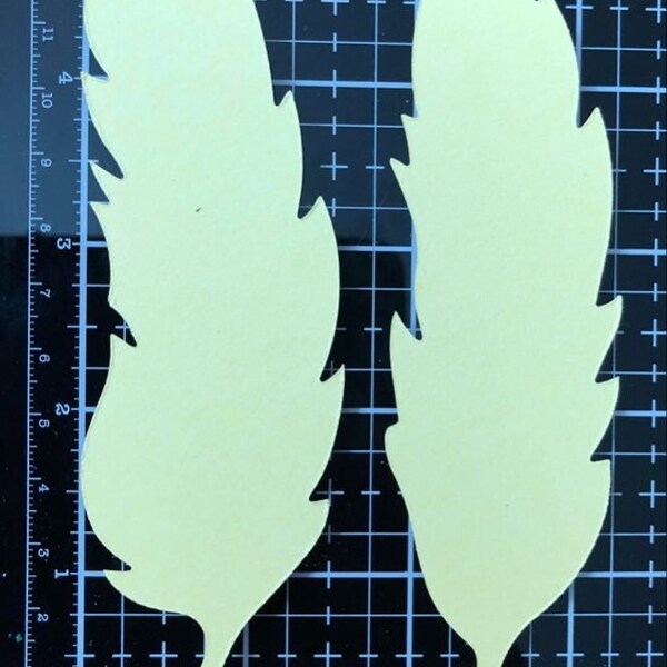 Feather Die Cut - Etsy