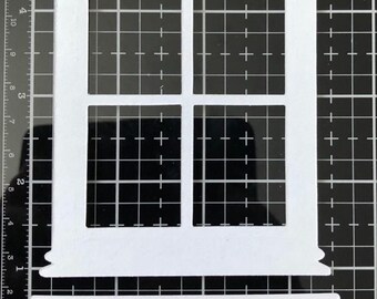 Window Frame Metal Cutting Diepaper Craft Cutting Die - Etsy