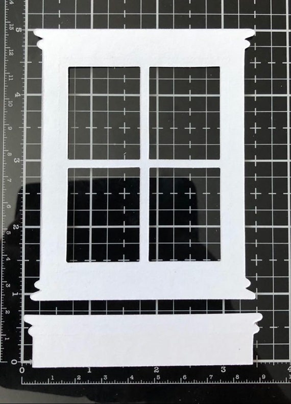 Window and Window Box Die Cut Out Card-stock | Etsy Canada