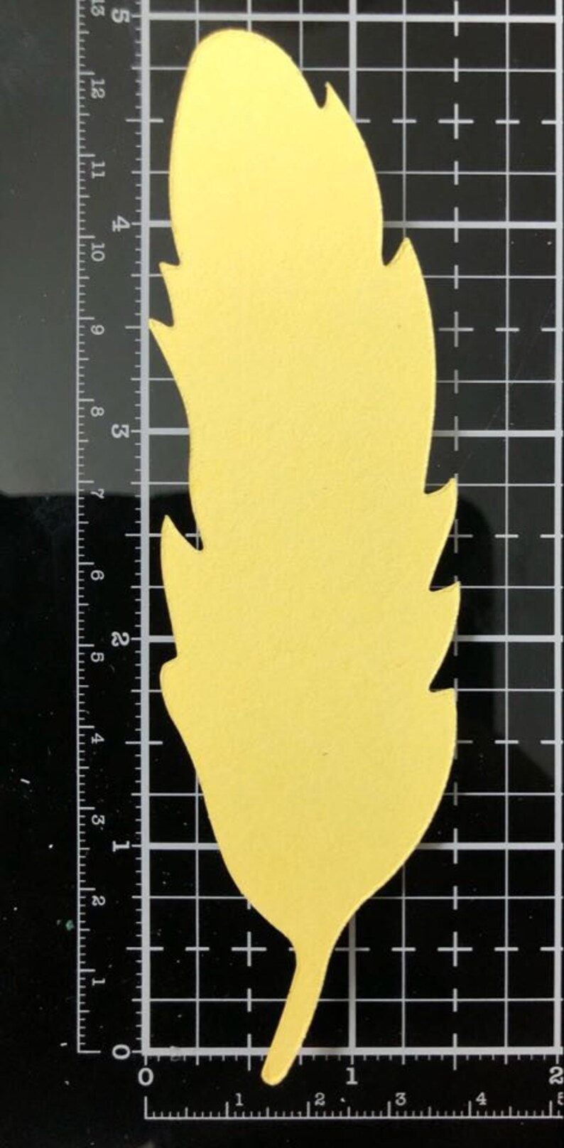 Feathers Die Cut Outs, Card-stock Paper - Etsy