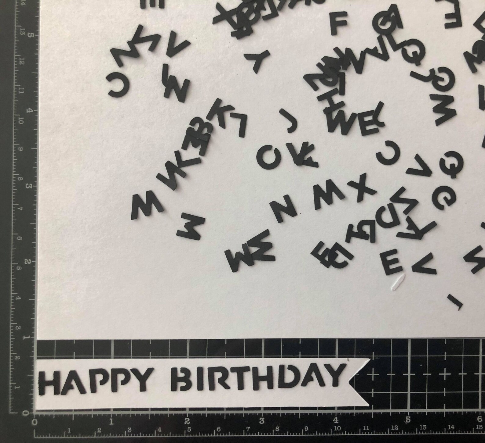 Letter Cut Outs Cardstock - Etsy Canada