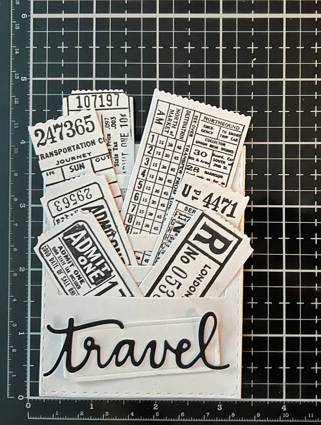 Ticket Slots, Cardstock Cut Outs - Etsy