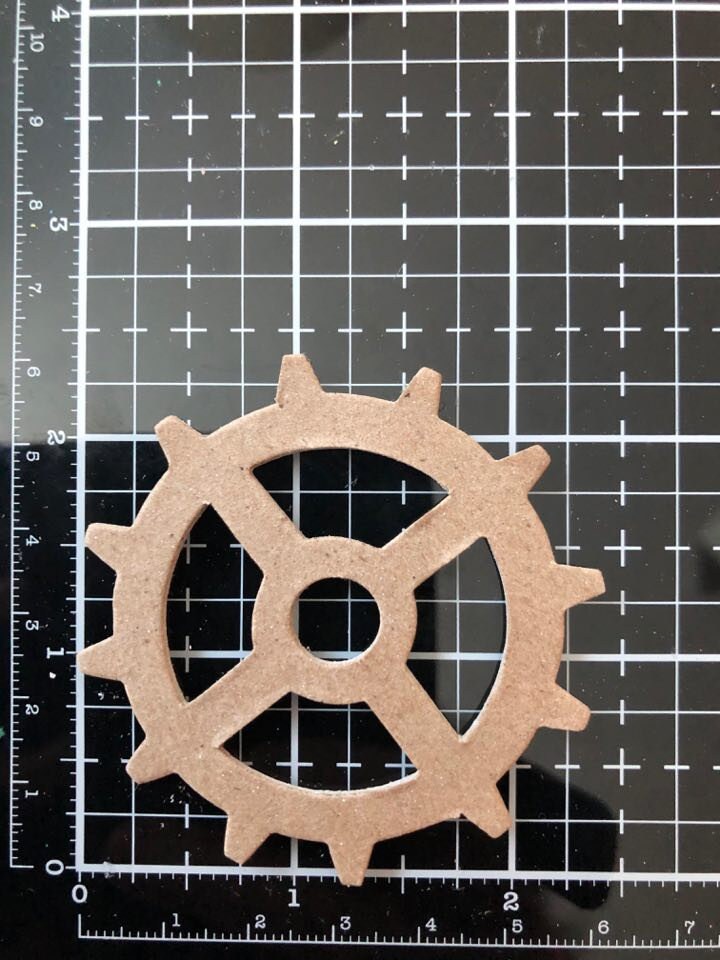 Cogs Die Cut Outs Cardstock | Etsy