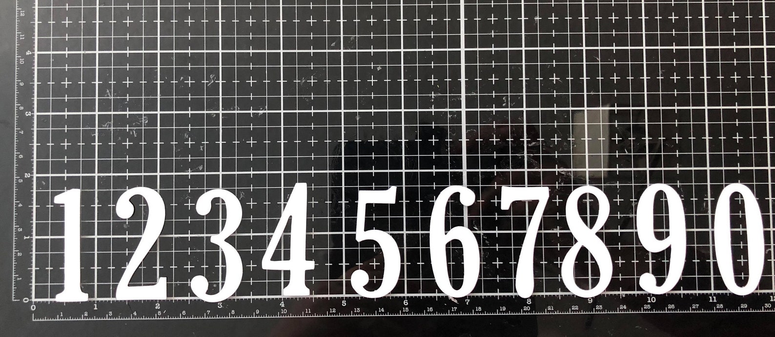 Letters and Numbers Die Cut Outs Alphabet Cardstock - Etsy Canada