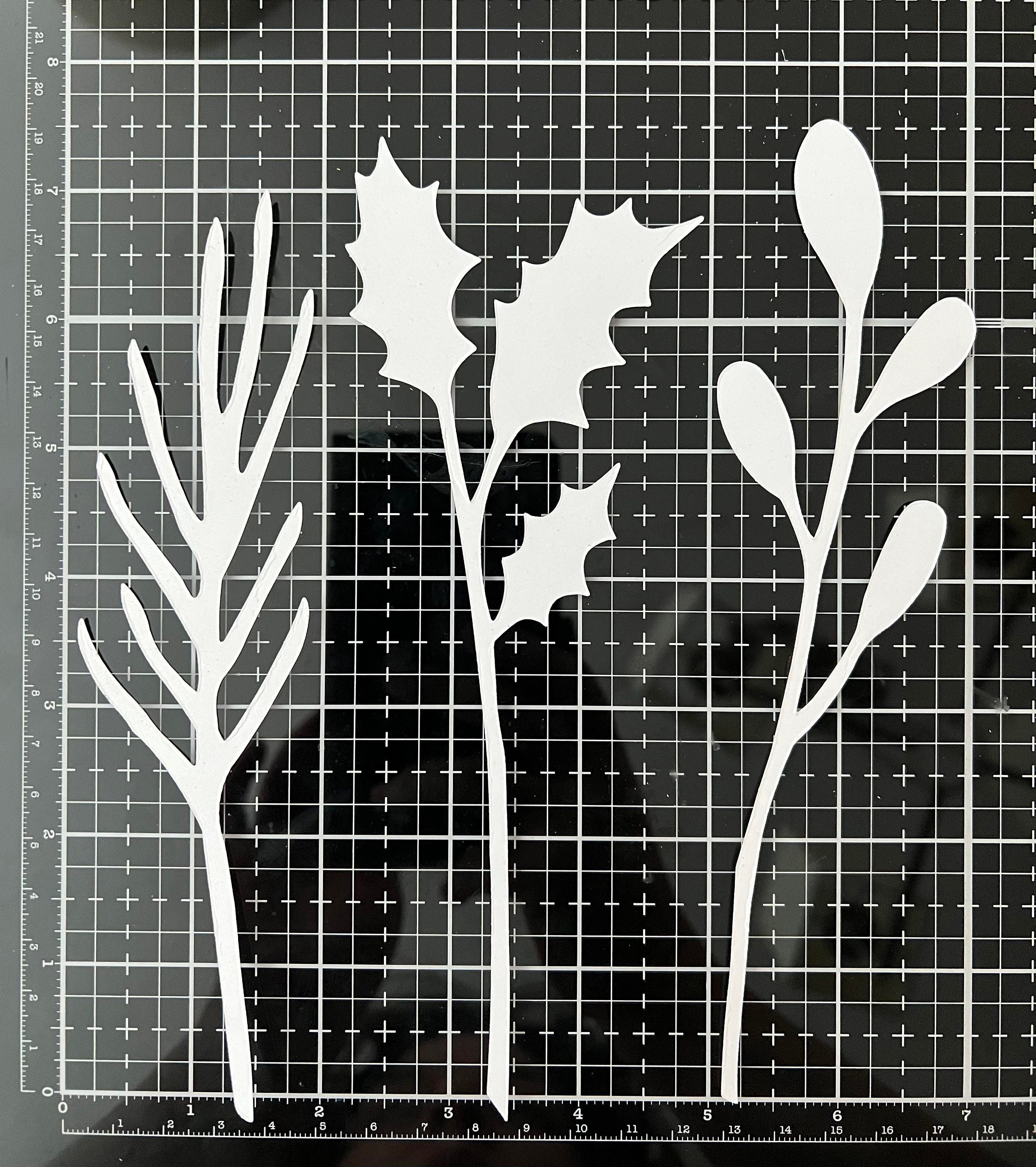 Wild Flowers and Stem Die Cut Outs Cardstock Paper - Etsy