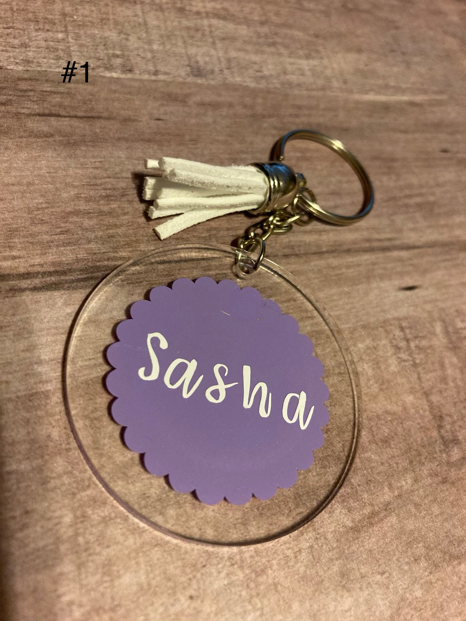 Personalized Key Chain/ Custom Key Ring/ Car Key Accessory/ - Etsy