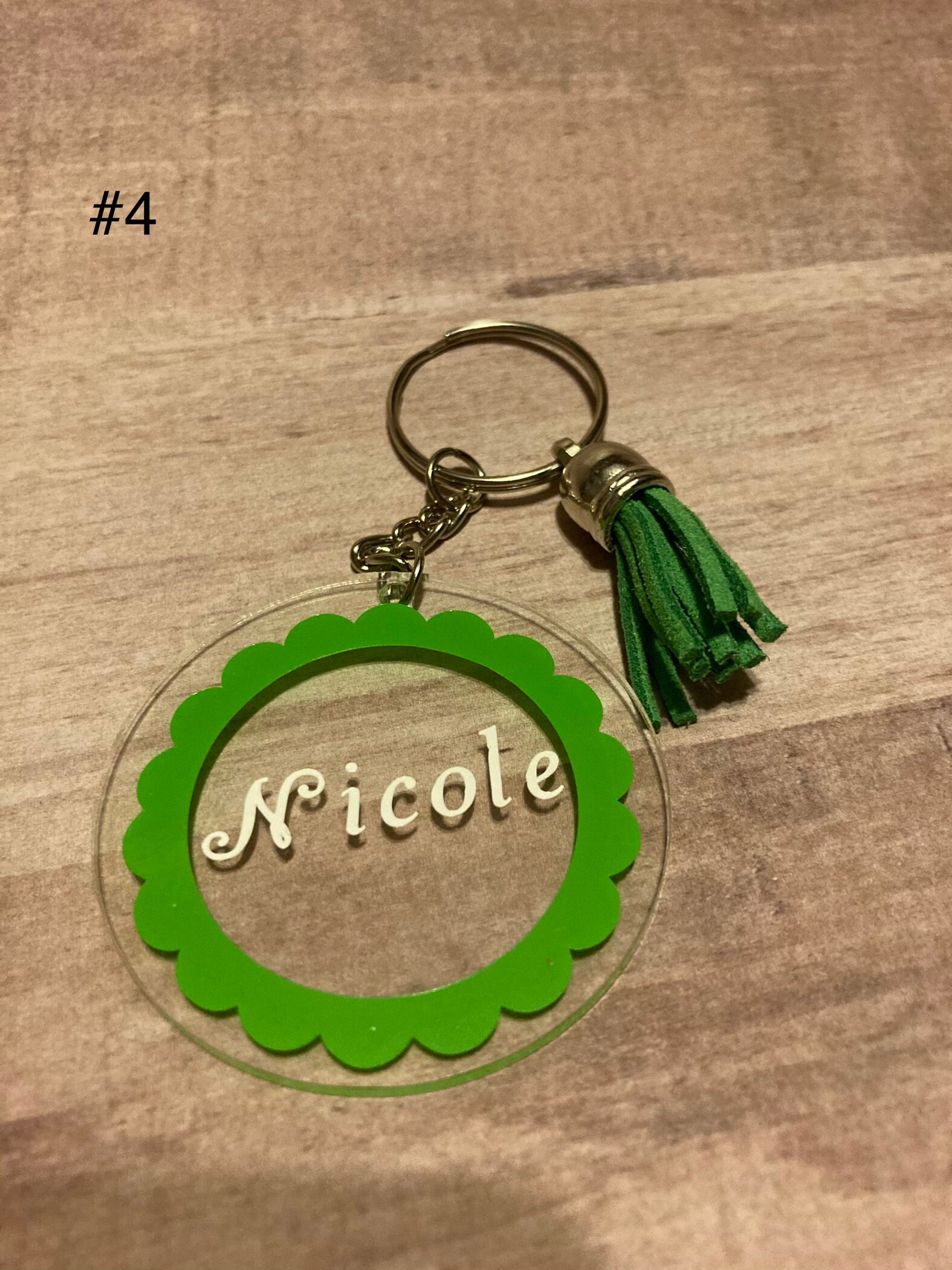 Personalized Key Chain/ Custom Key Ring/ Car Key Accessory/ - Etsy