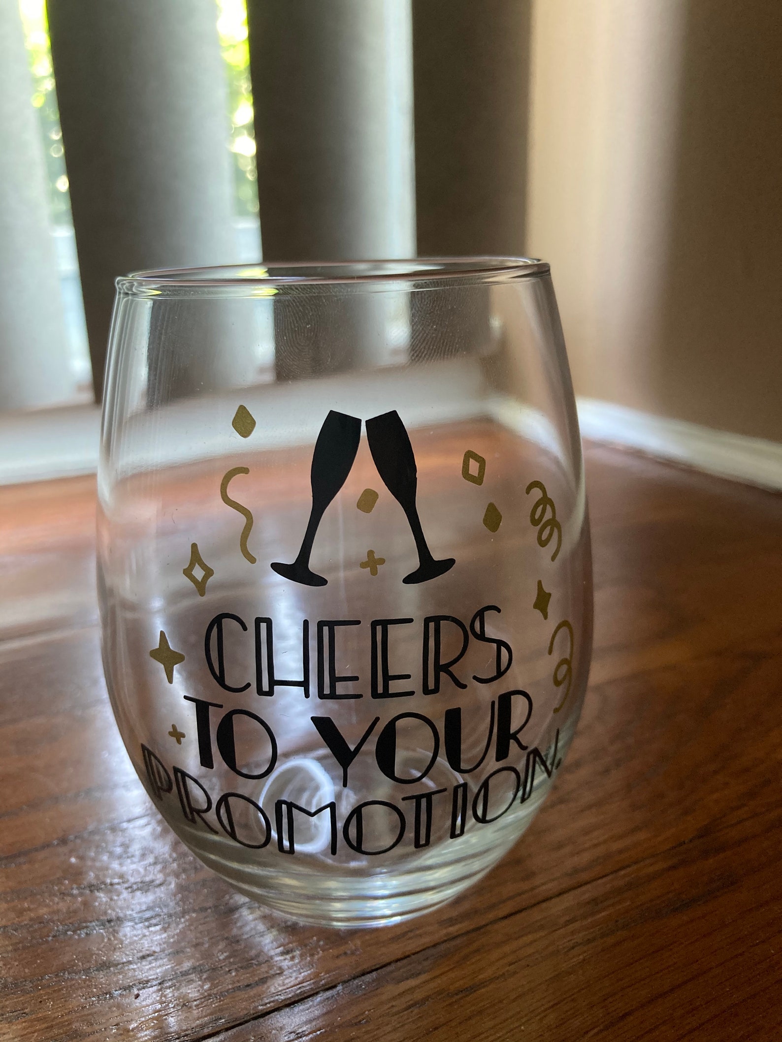 Cheers to Your Promotion/ New Job/ Cheers/ Gift for Co Worker/ Work ...