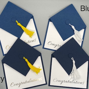 Class of 2025 Graduation Cap Card, Gift Card Holder Card, Handmade ...