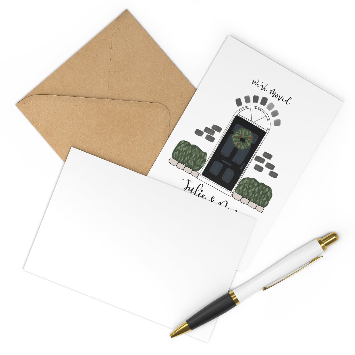 House Warming Gift | Digital Print Moving Announcement Cards, Just ...