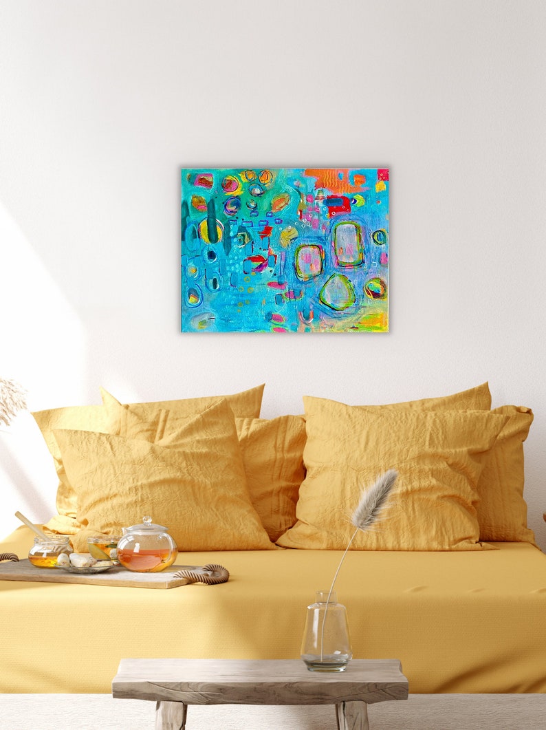 Through the Looking Glass Original Abstract Painting - Etsy