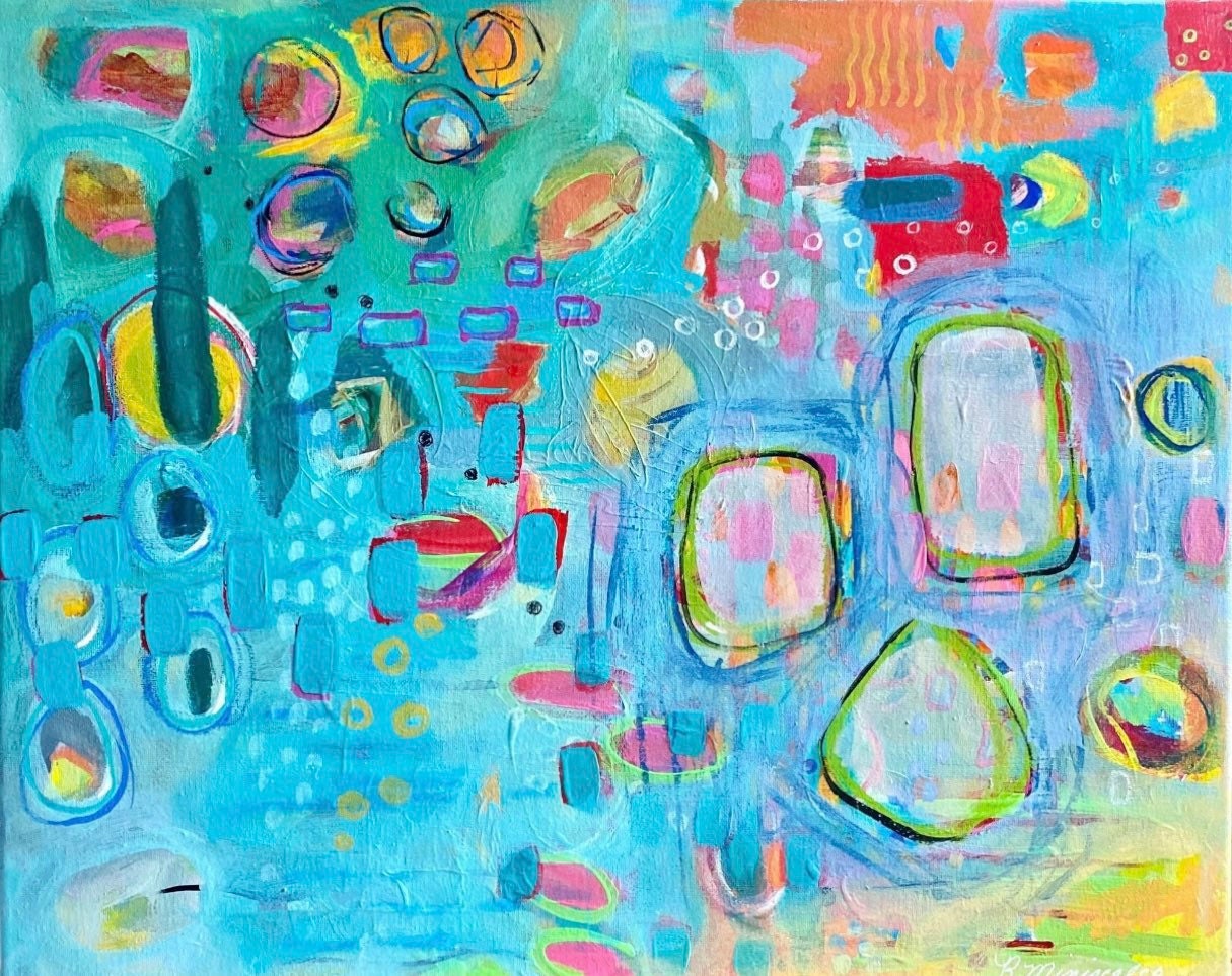 Through the Looking Glass Original Abstract Painting - Etsy