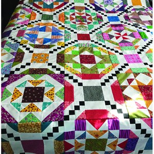 Party of Six Quilt Pattern PDF Download Nickel Quilt by Pat Speth - Etsy